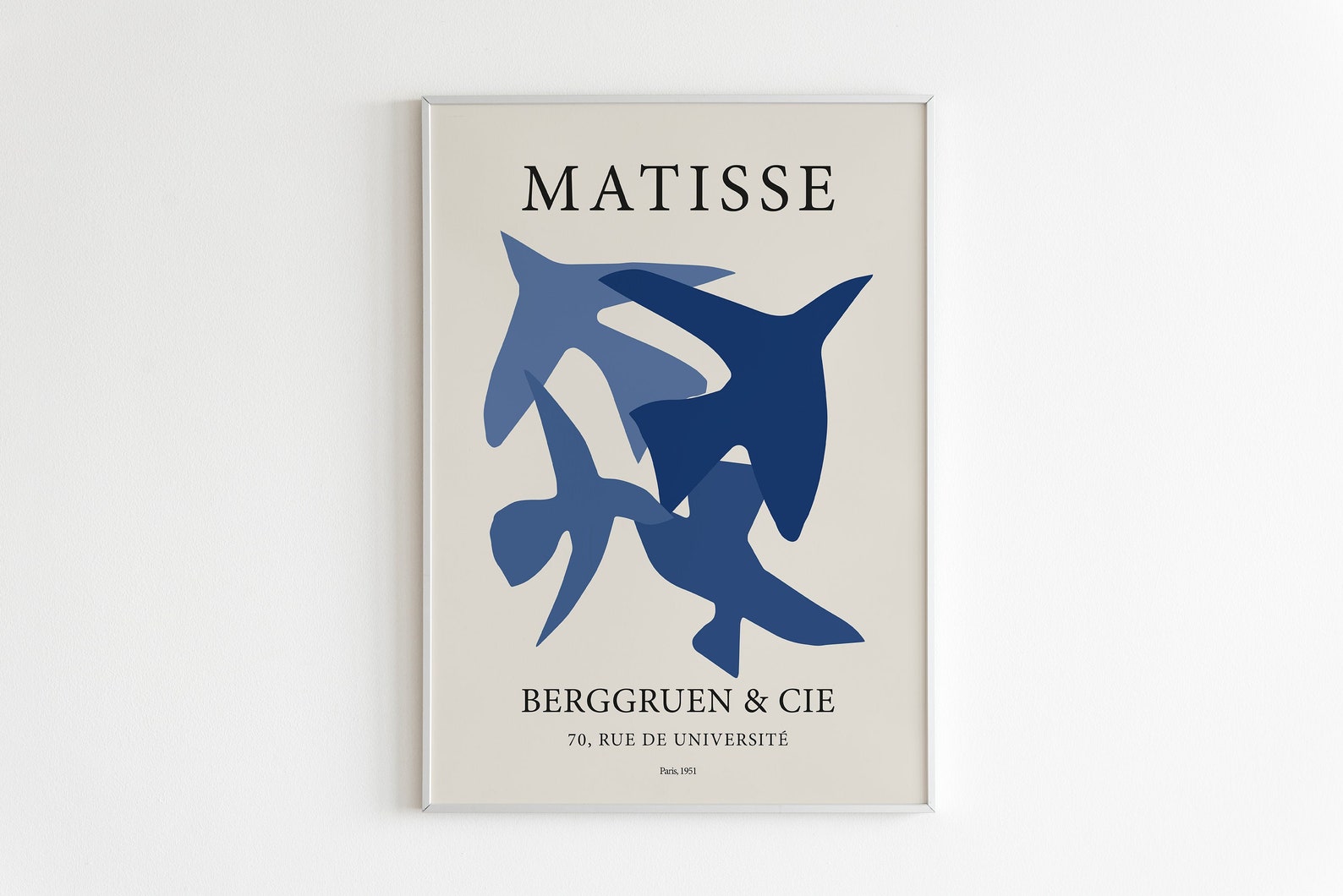Henri Matisse Bird Print: Abstract French Art Poster (digital Download ...