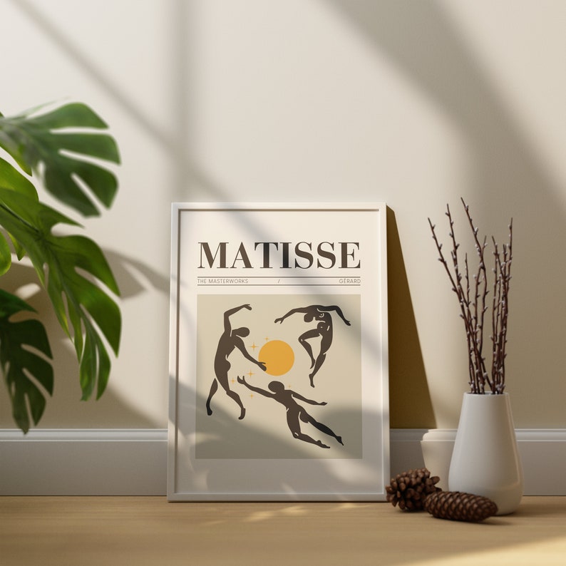 Henri Matisse the Dance Print: Minimalist Art Poster (digital Download ...