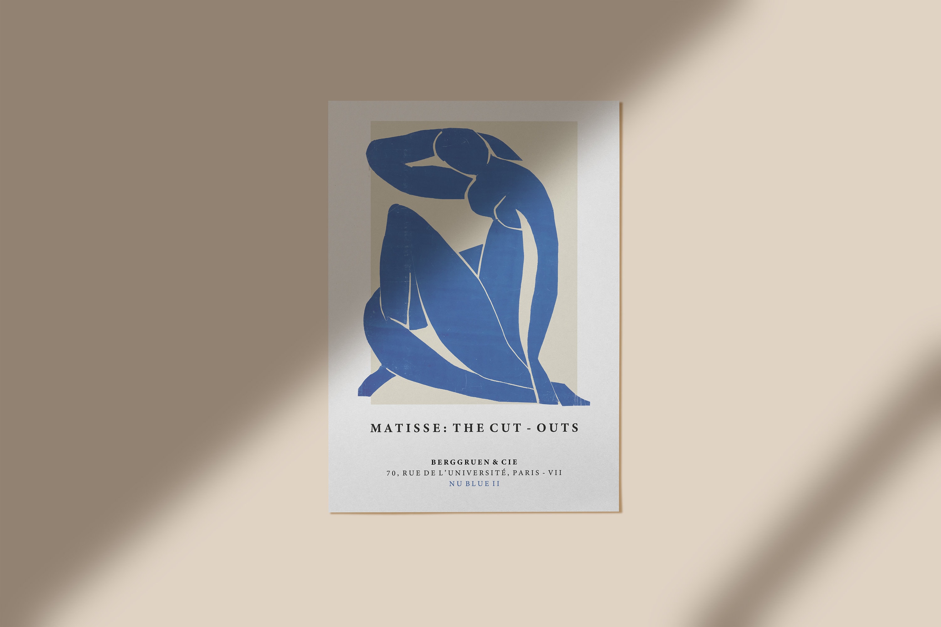 Matisse Blue Woman Navy Blue Printable Wall Art Matisse | Etsy