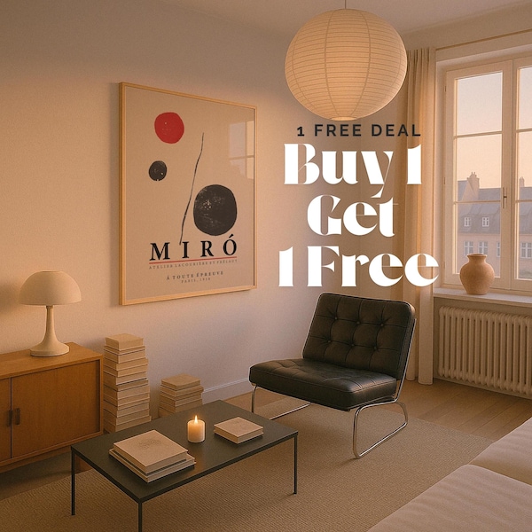 Joan Miro Prints - Etsy UK