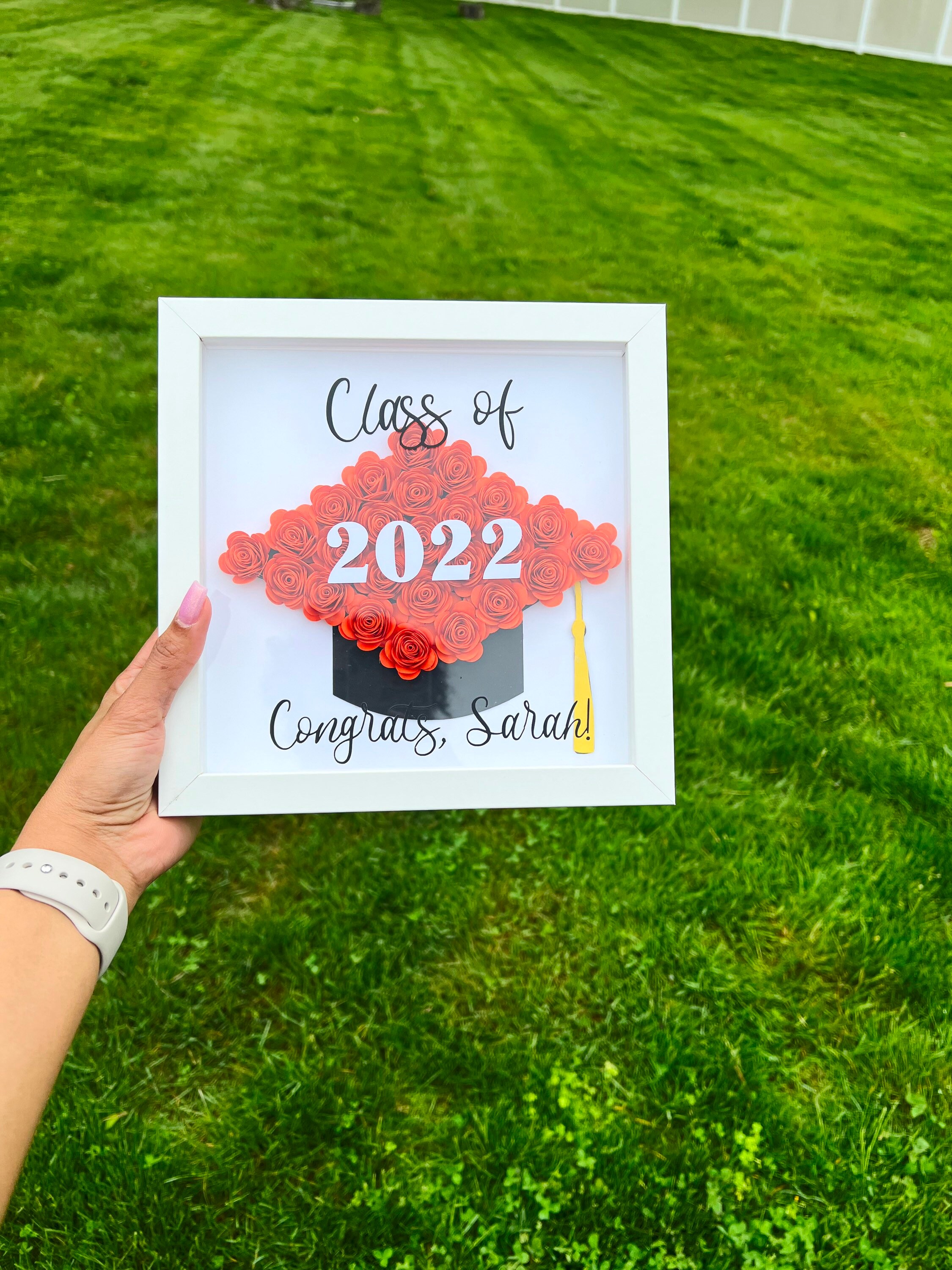 Custom Graduation Frame Graduation Gift Graduation Cap - Etsy