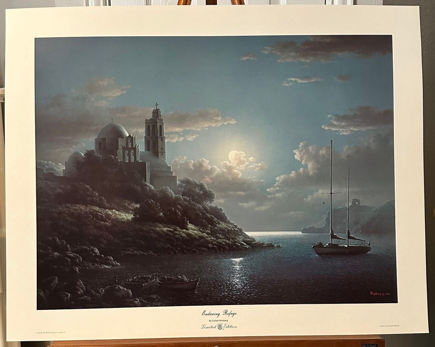 Dalhart Windberg enduring Refuge Signed 18x24 Limited Edition 1981 ...