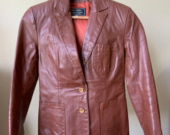 Vintage Rusty Jacket - Etsy