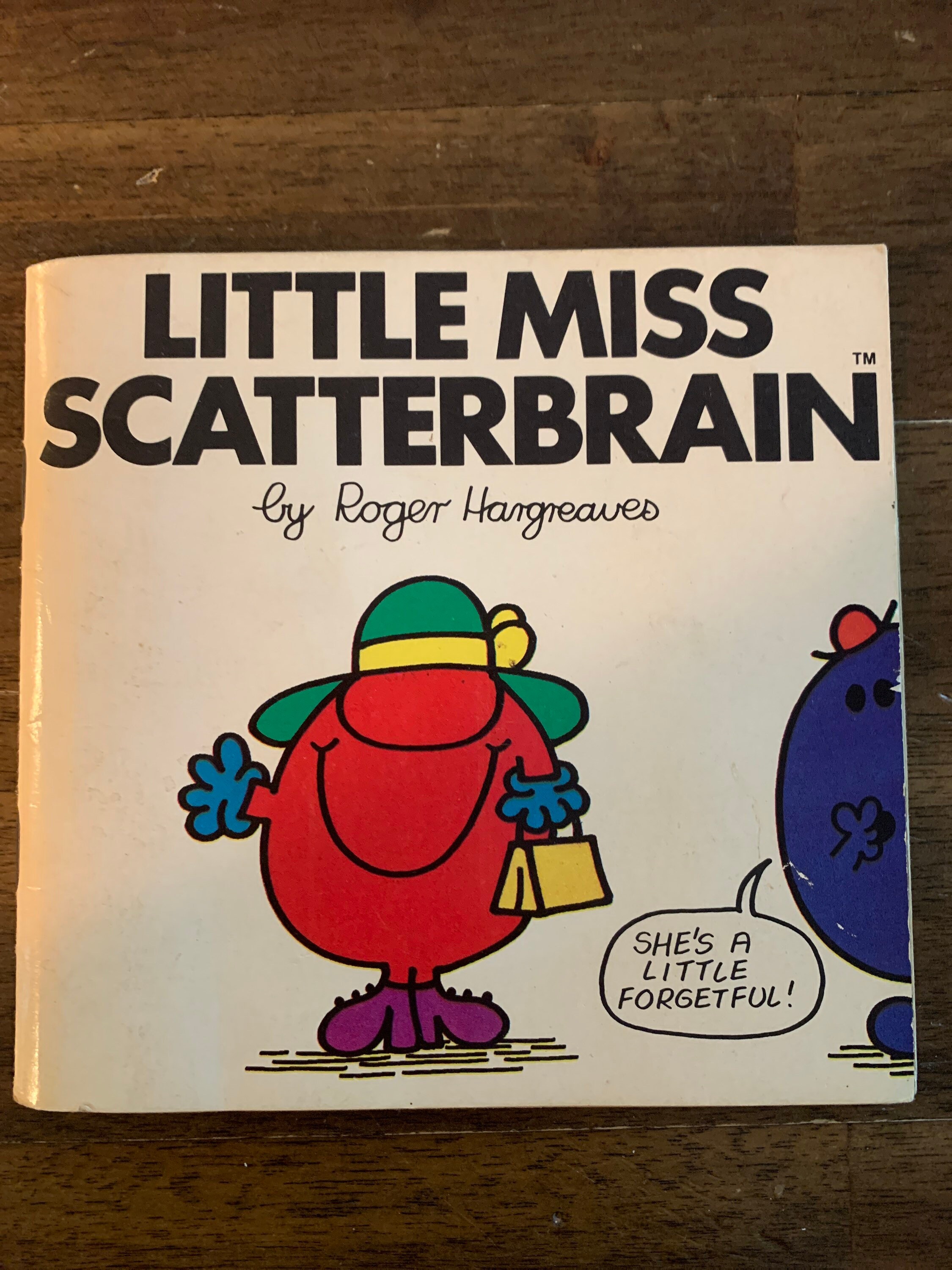 Little Miss Book Little Miss Scatterbrain paperback book by | Etsy
