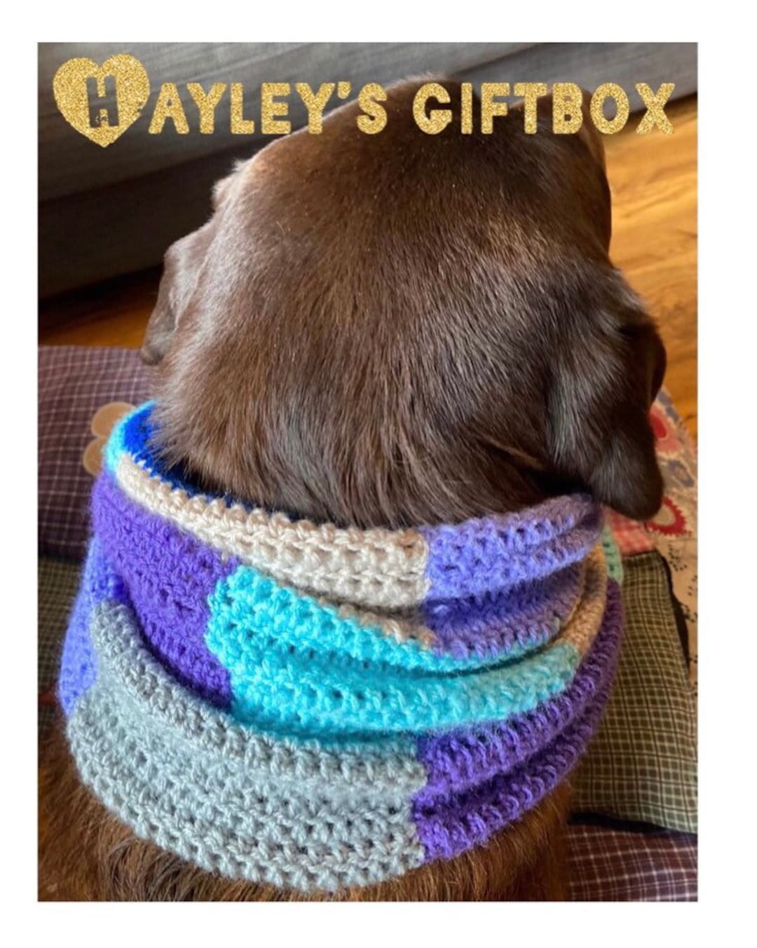 PDF Digital Download Crochet Pattern, Large Dog Snood - Etsy