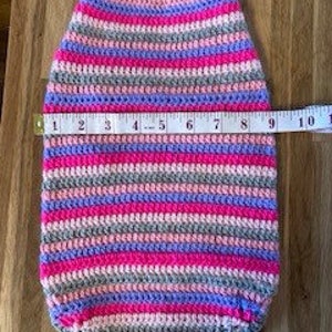 PDF Digital Download Crochet Pattern, 18 Inch Dog Jumper, Sweater, Coat ...