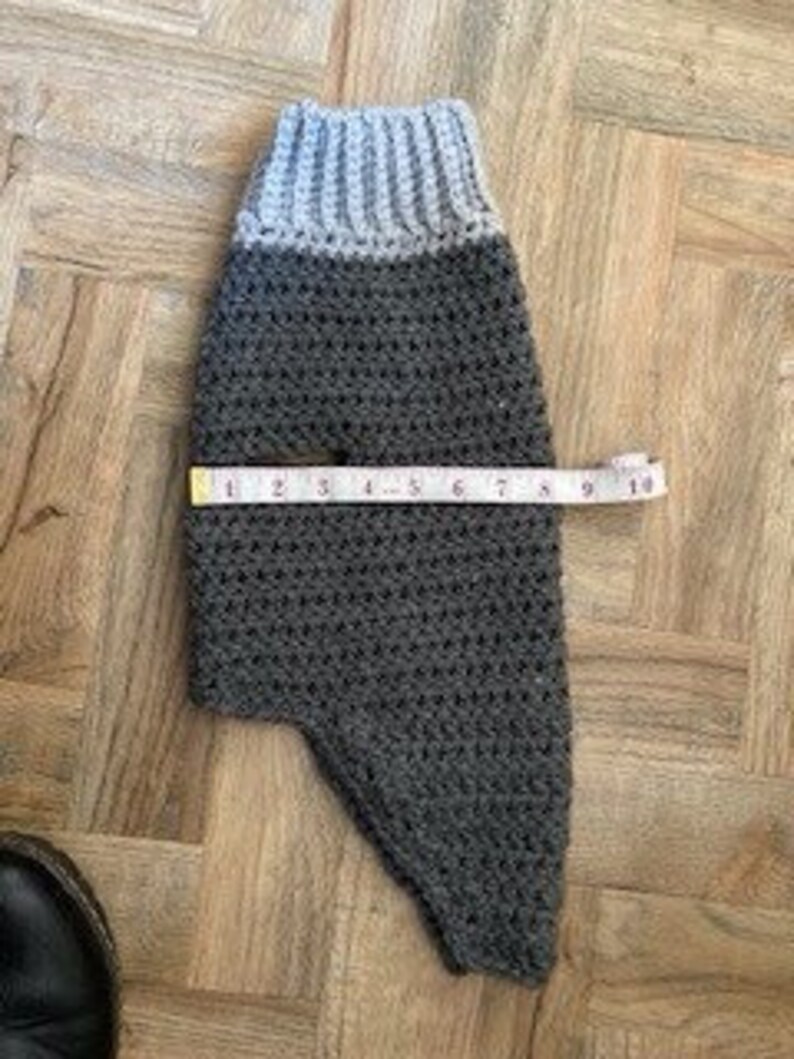 Chunky Yarn Crochet Dog Jumper Pattern: Dachshund, Small Dog (PDF ...