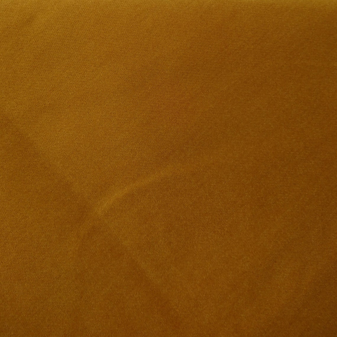 Solid Matt Dark Mustard Upholstery Velvet Textile Fabric - Etsy