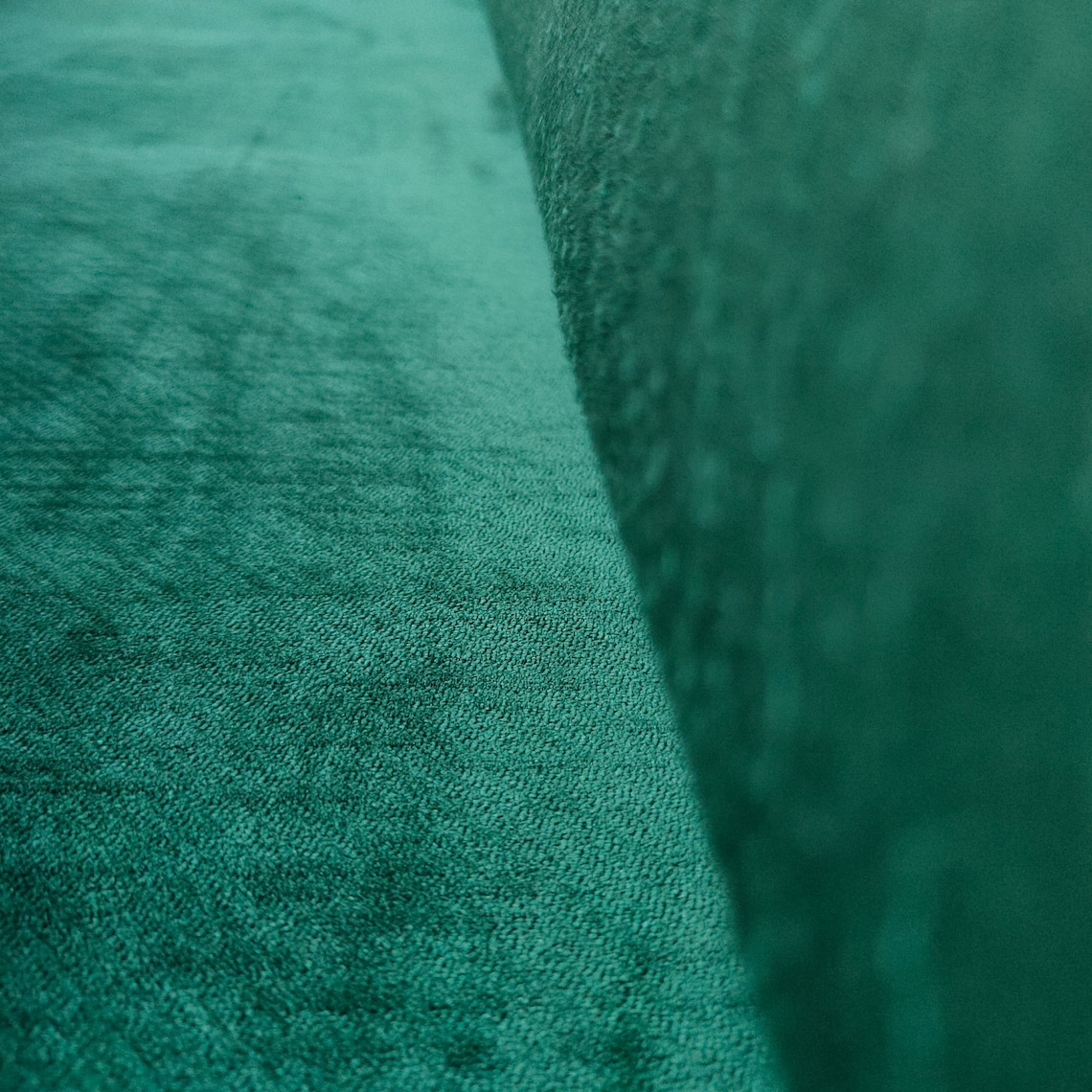 Luxury Emerald Green Velvet Upholstery Fabric by the Yard, Dark Green ...