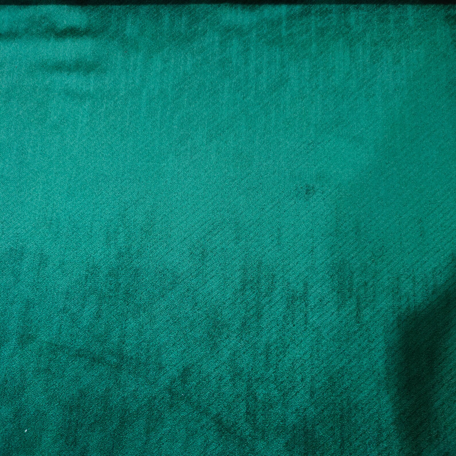 Luxury Emerald Green Velvet Upholstery Fabric by the Yard, Dark Green ...