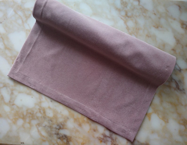 Puple Pale Pink Velvet Flocked Table Runner Decorative - Etsy