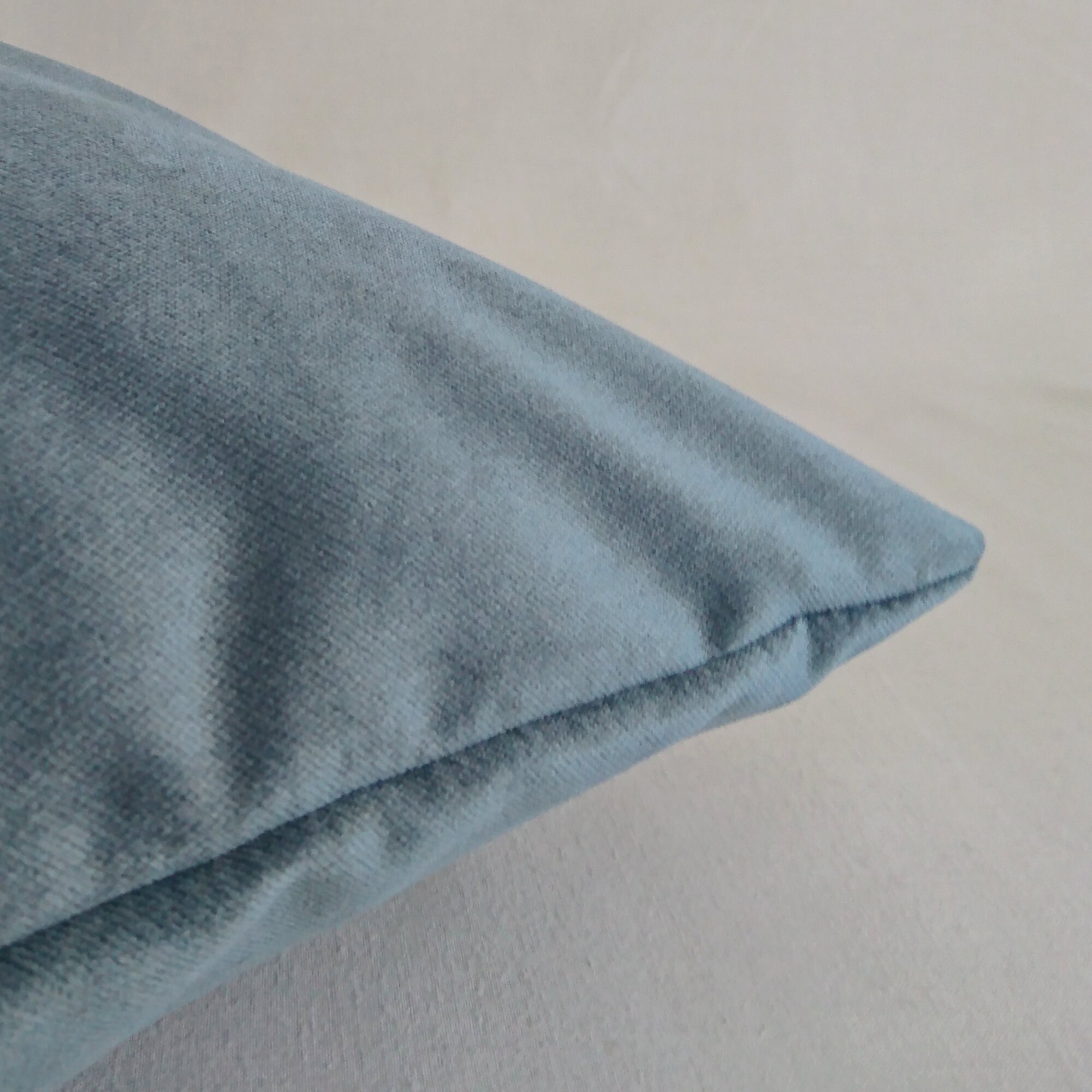 Bright Steel Blue Upholstery Velvet Textile Fabric Furniture | Etsy