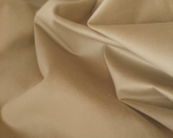 Luxury Beige Upholstery Velvet Fabric Velvet Fabric by the - Etsy