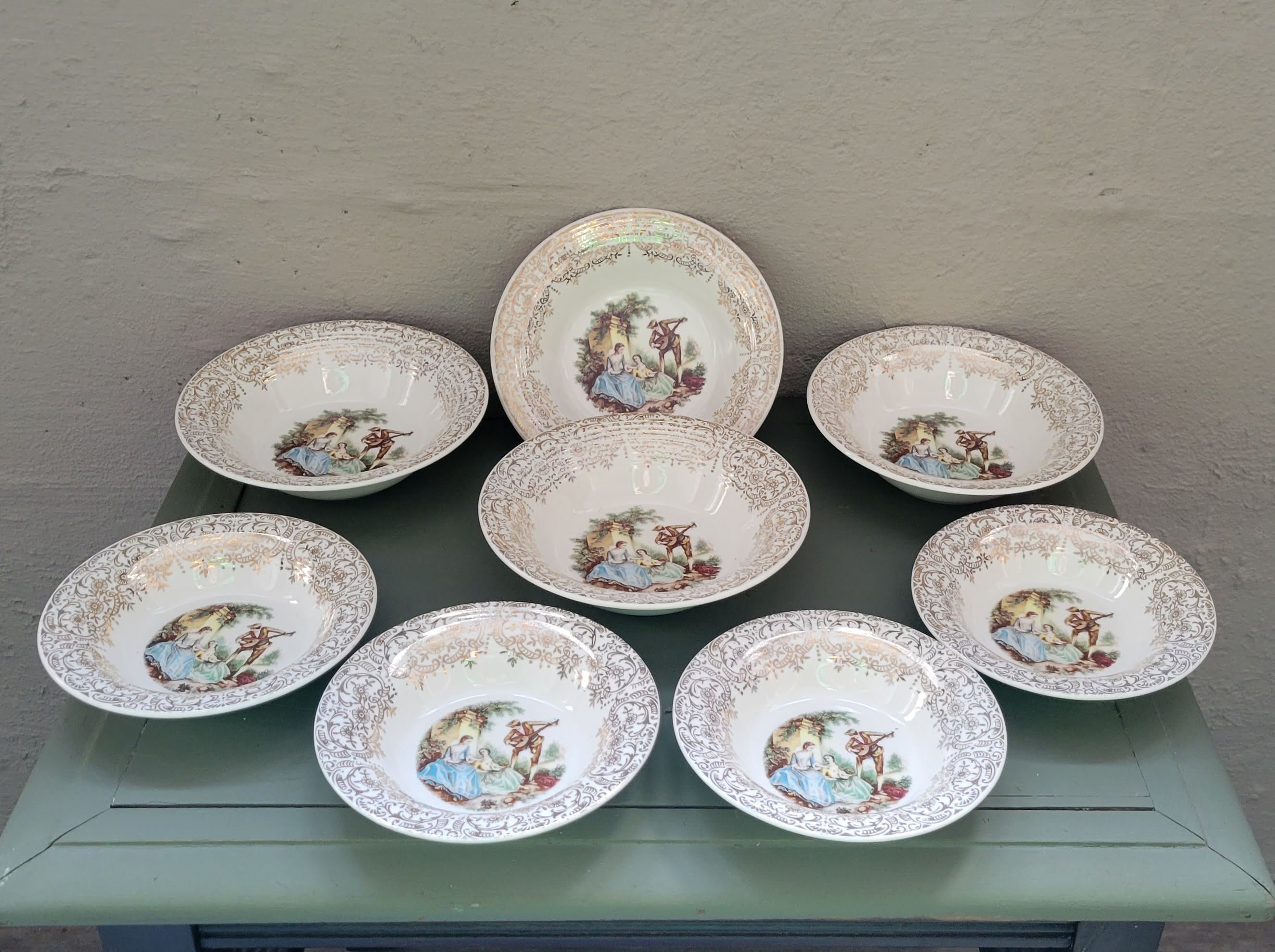 Limoges Triumph 22K Gold Dishes, Set of 33 - Etsy