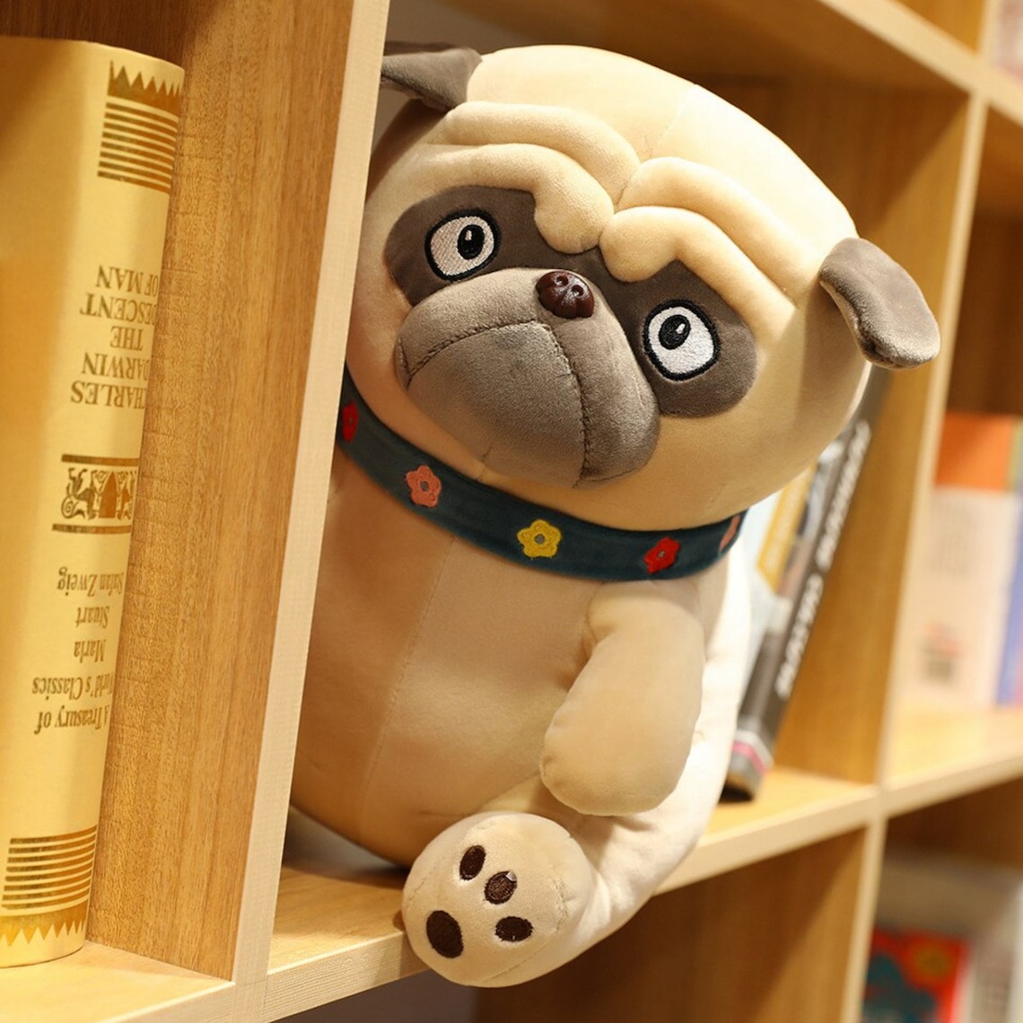 Big Pug Plush Pug Plushie Pug Plush Toy Realistic Pug Doll | Etsy