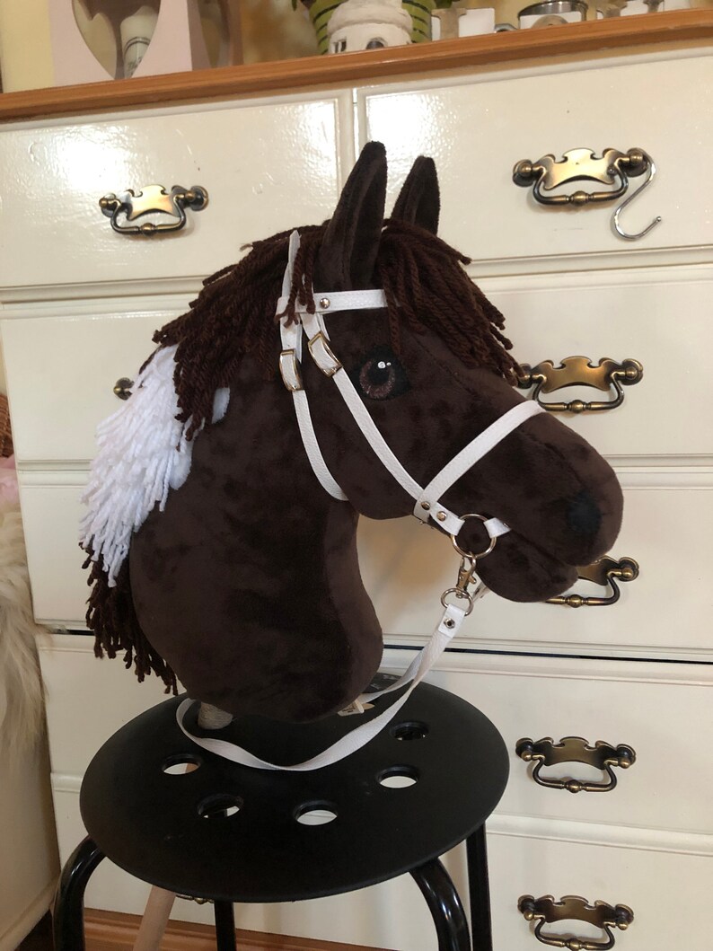 Beautiful Hobby Horse Indiana Style | Etsy UK