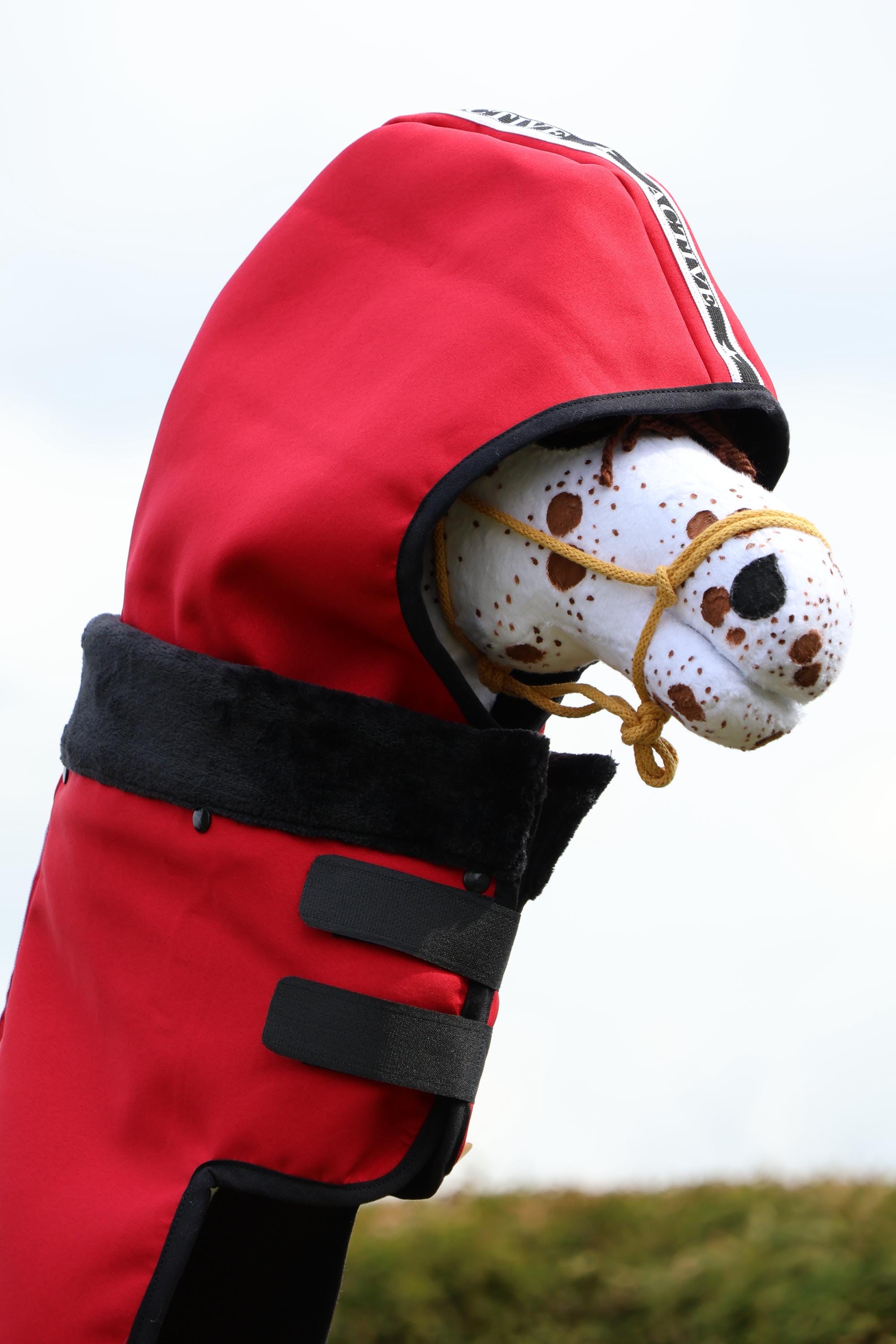 3 in 1 RAINCOAT/TRAVEL Coat/ LUXURY Blanket, Hobbyhorse, Horse on Stick ...