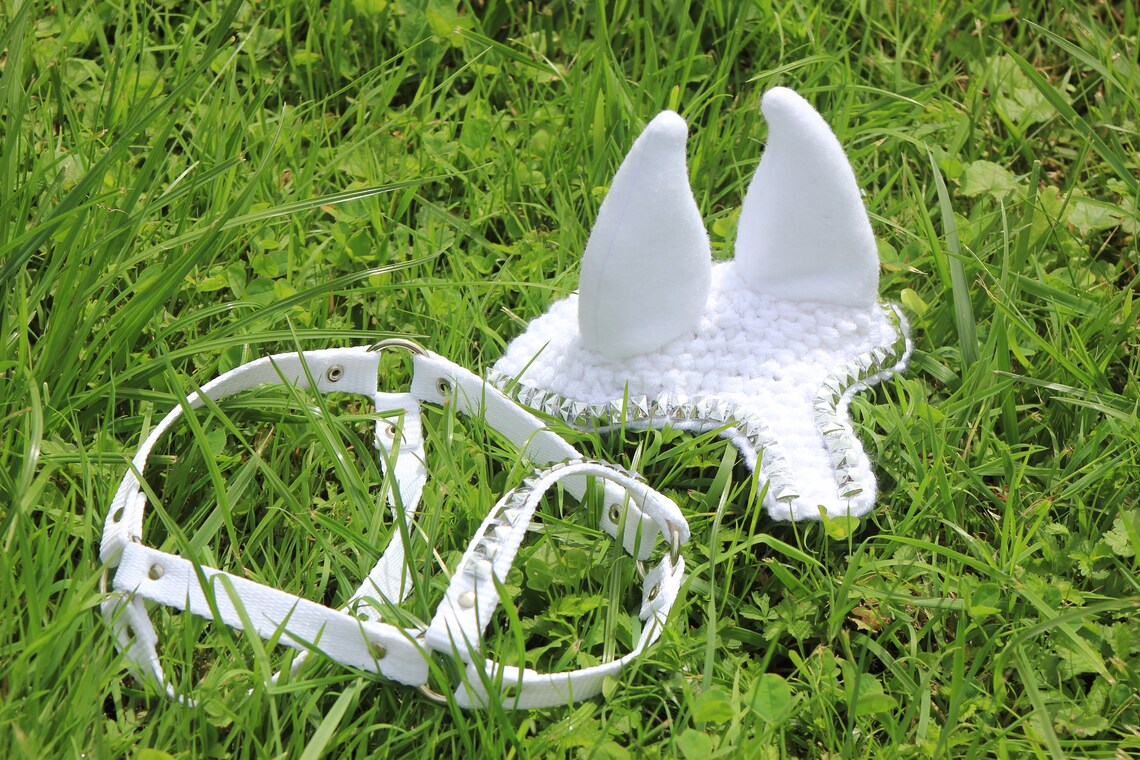 Luxury Ear Bonnet and Halter SET for Hobby Horse - Etsy Canada