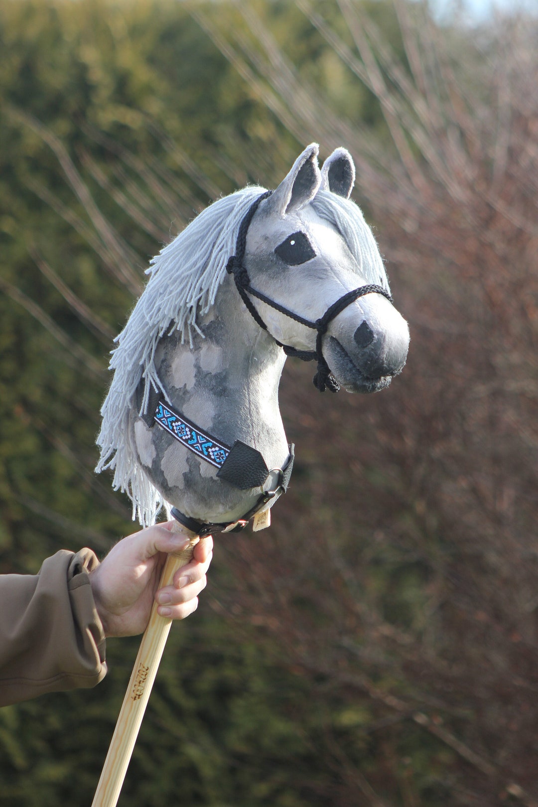 DAPPLE GREY Hobby Horse Pony HANDPAINTED - Etsy