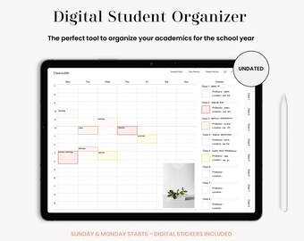College Student Organizer - Etsy
