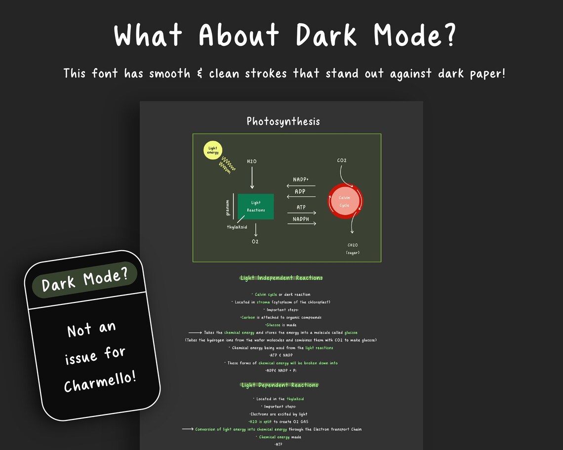 Neat Handwriting Font for Note-taking Digital Planning Font - Etsy