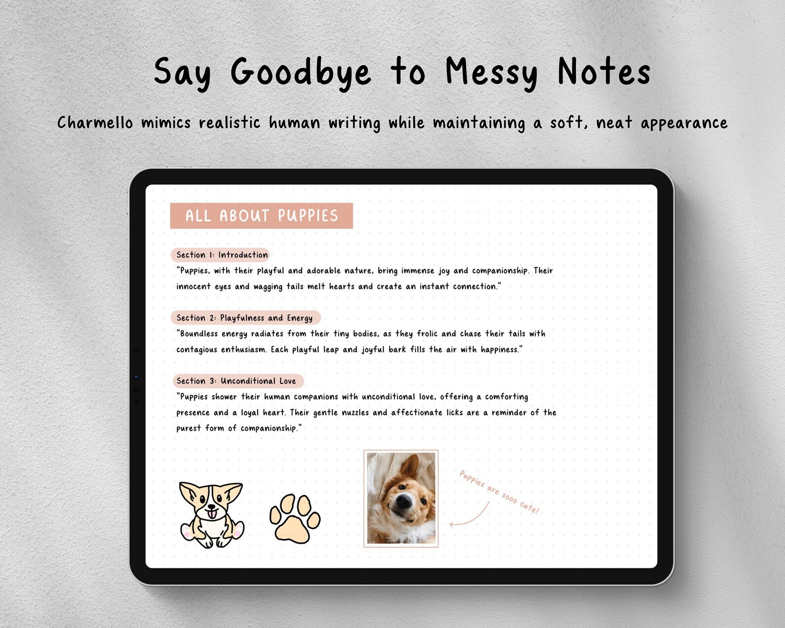 Neat Handwriting Font for Note-taking Digital Planning Font - Etsy