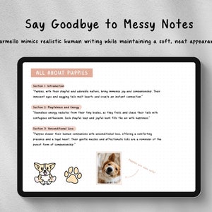 Neat Handwriting Font for Note-taking Digital Planning Font - Etsy