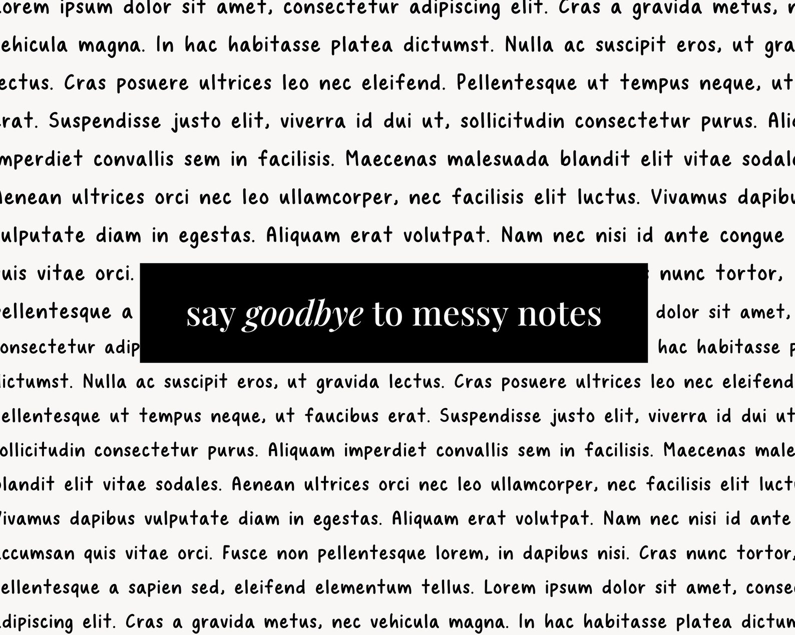 Neat Handwriting Font for Note-taking Digital Planning Font - Etsy