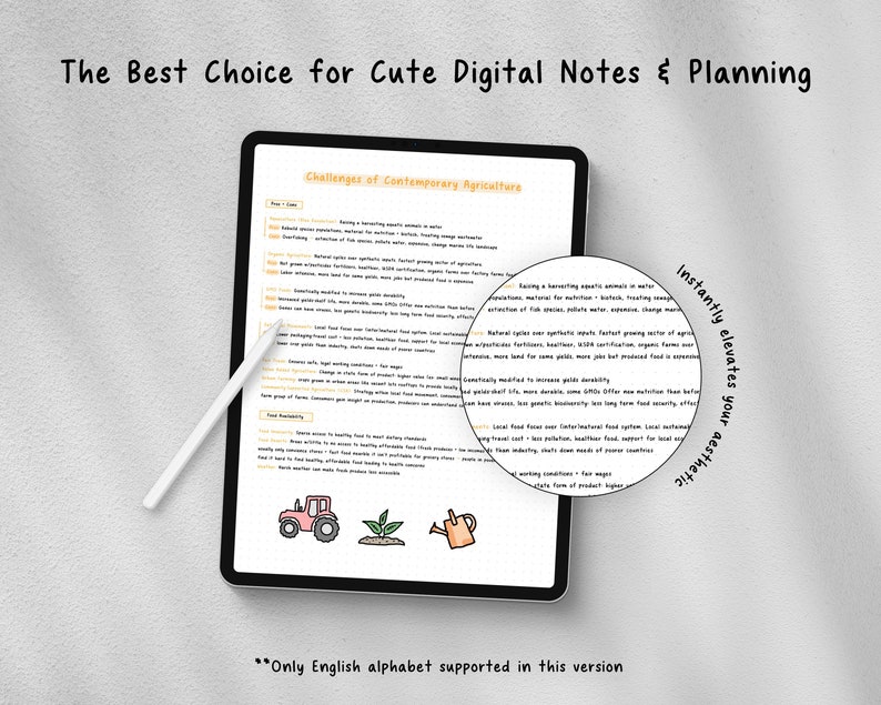 Neat Handwriting Font for Note-taking Digital Planning Font - Etsy