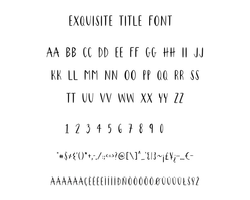 Neat Handwriting Font Bundle for Note-taking, Digital Planning Fonts ...