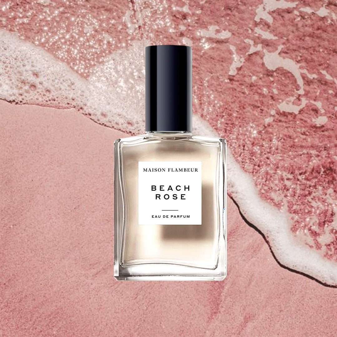 BEACH ROSE Floral Fresh Summer Perfume Peach Peony, Seaside Rose, Lotus ...