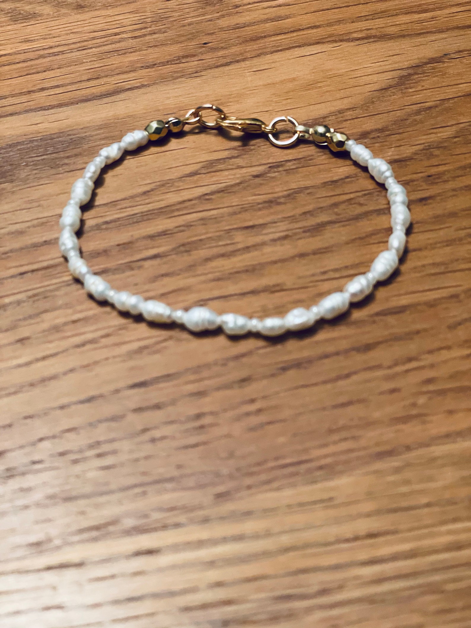 Handmade Freshwater Pearls Bracelet Delicate Pearls Natural - Etsy