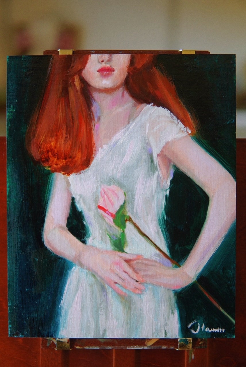 Original Oil Painting on Archival Linen Panel - Etsy