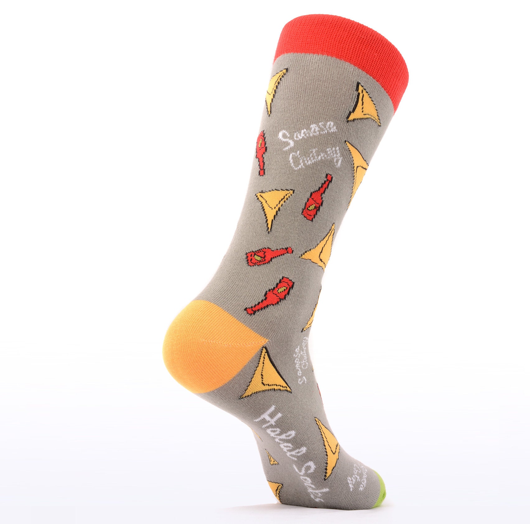 Samosa Crew Socks: Embroidered Food Socks - Etsy