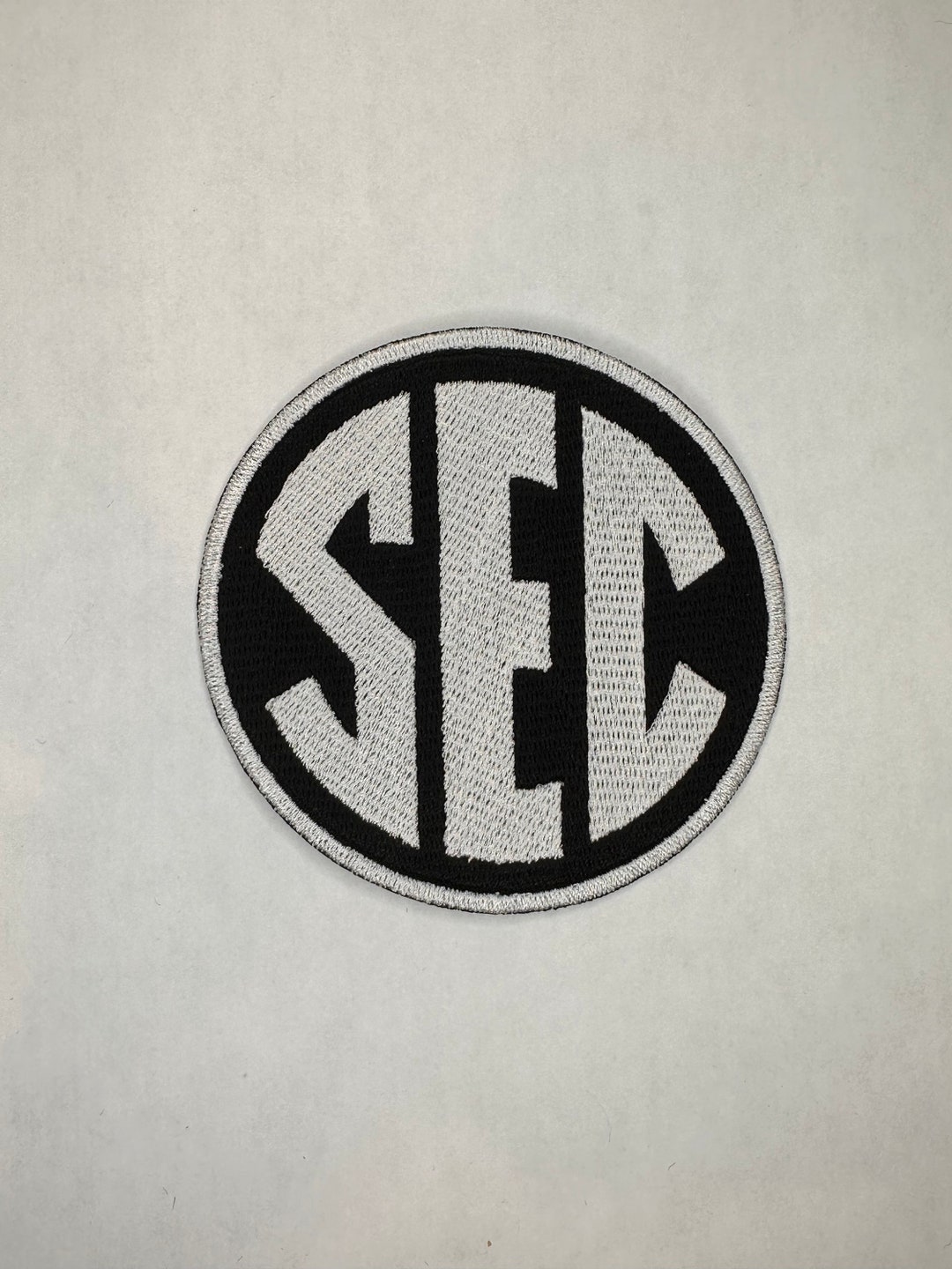 SEC Logo Embroidered Patch/ College Football / Iron on Patch / Backpack ...