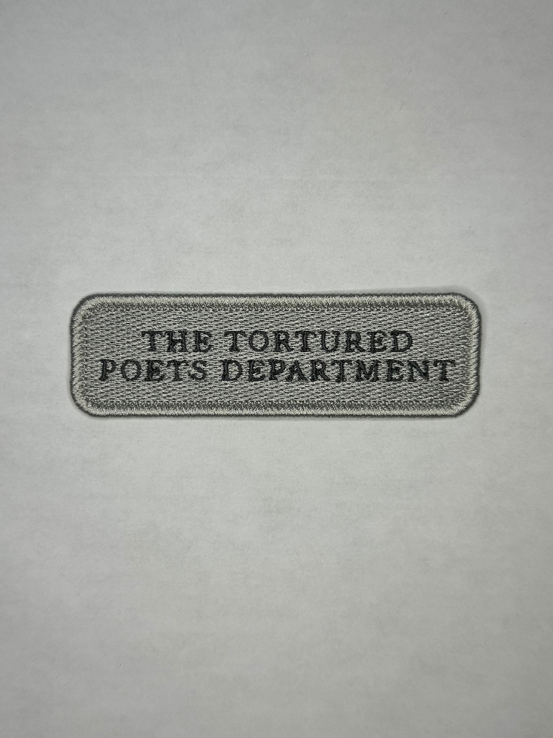 Tortured Poets Embroidered Patch / Taylor Swift Patch / Swiftie Patch ...