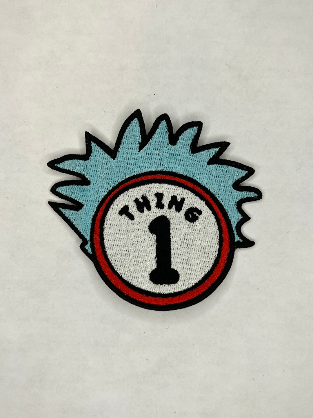 Thing One Embroidered Patch / Iron on Patch / Sew on Patch / Kids Patch ...