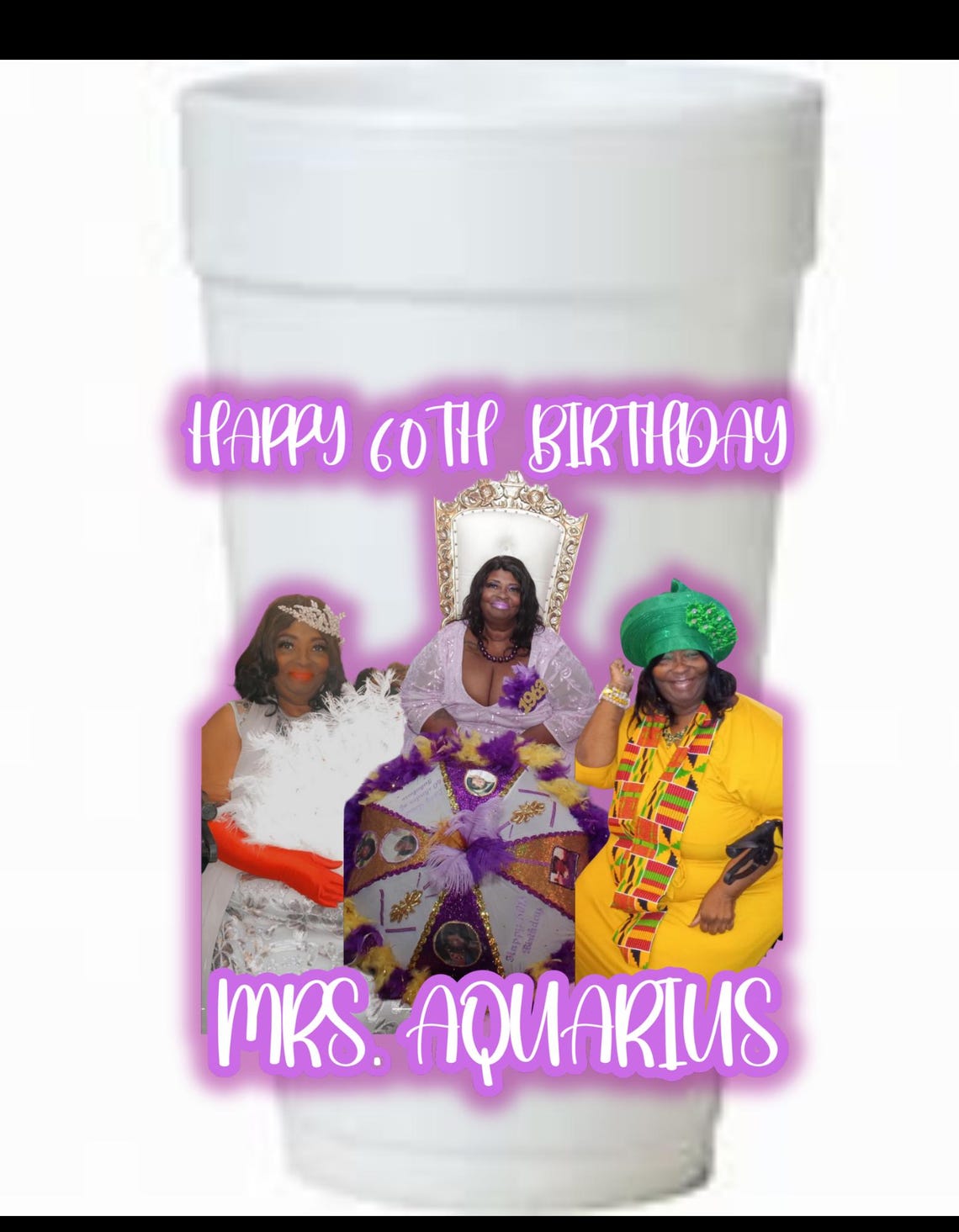 12 Foam Cups Add Picture Wording and Colors of Your Choice. Local New ...