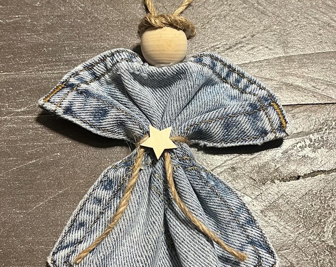 Denim Pocket Angel - Etsy