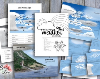 Science Activities, Weather Unit for Kindergarten, First Grade and ...