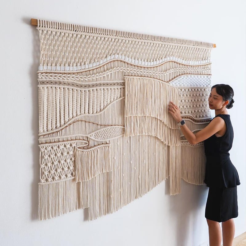 Neutral Wall Hanging Decor - Etsy