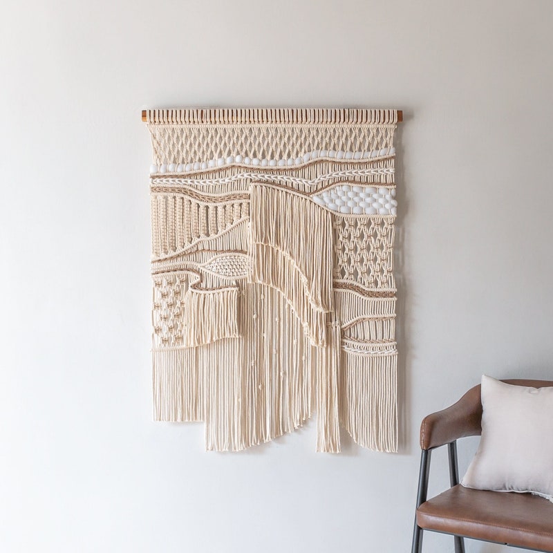 Macrame Long Art - Etsy