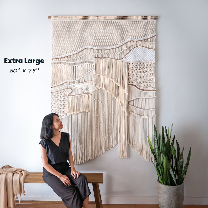 Extra Large Macrame Wall Hanging Boho Decor Macrame Wall Art - Etsy Canada