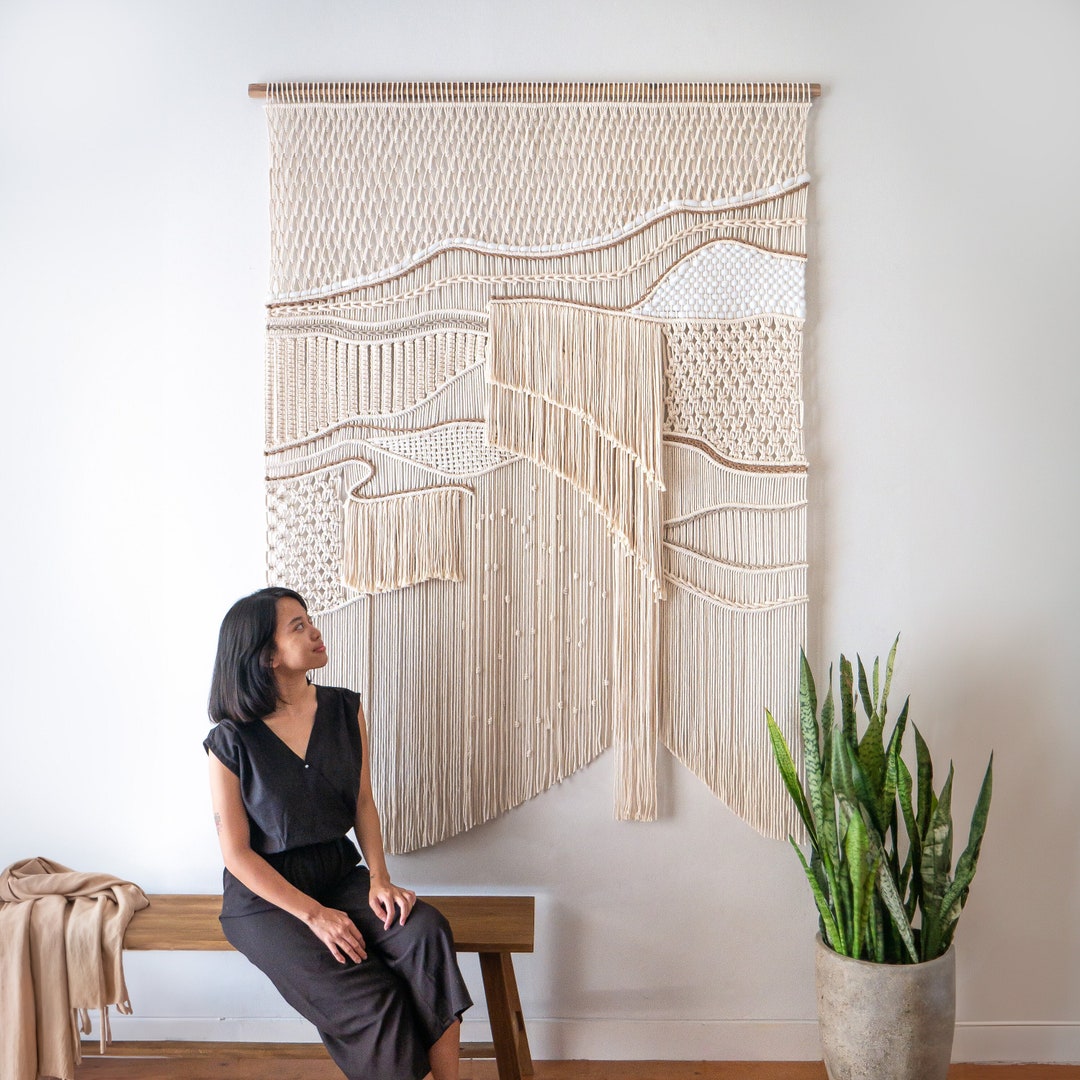 Extra Large Macrame Wall Hanging Boho Decor Macrame Wall Art for ...