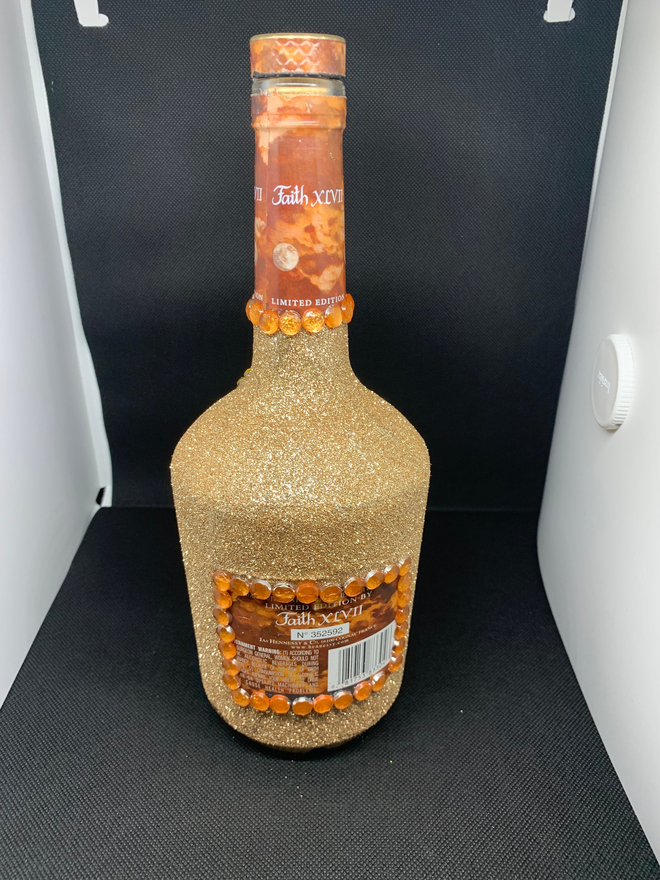 Bling Henny Bottle- Special Edition With Glass (empty) - Etsy
