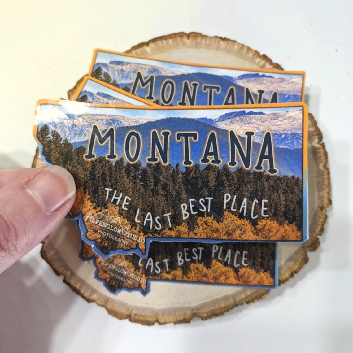 Montana State Sticker Set || 6 Stickers Big Sky Country || Laminated ...