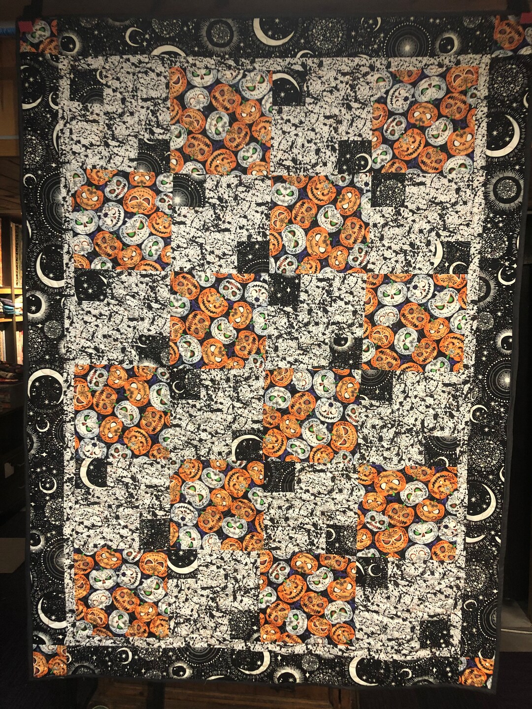 Halloween Jack - Garden Patch Quilt - Etsy