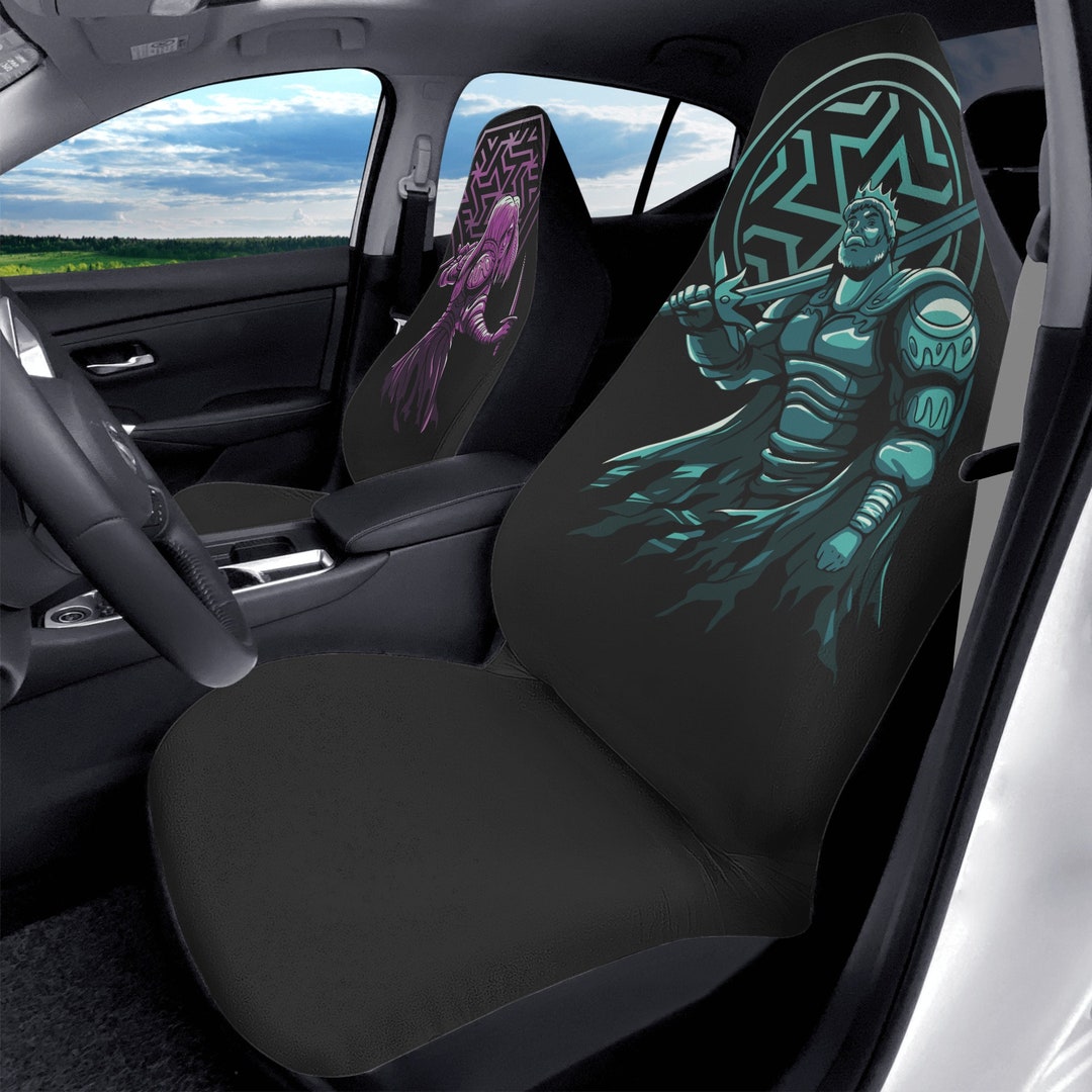 RPG Game Characters Front Car Seat Covers set of 2pcs, Seat Covers for ...