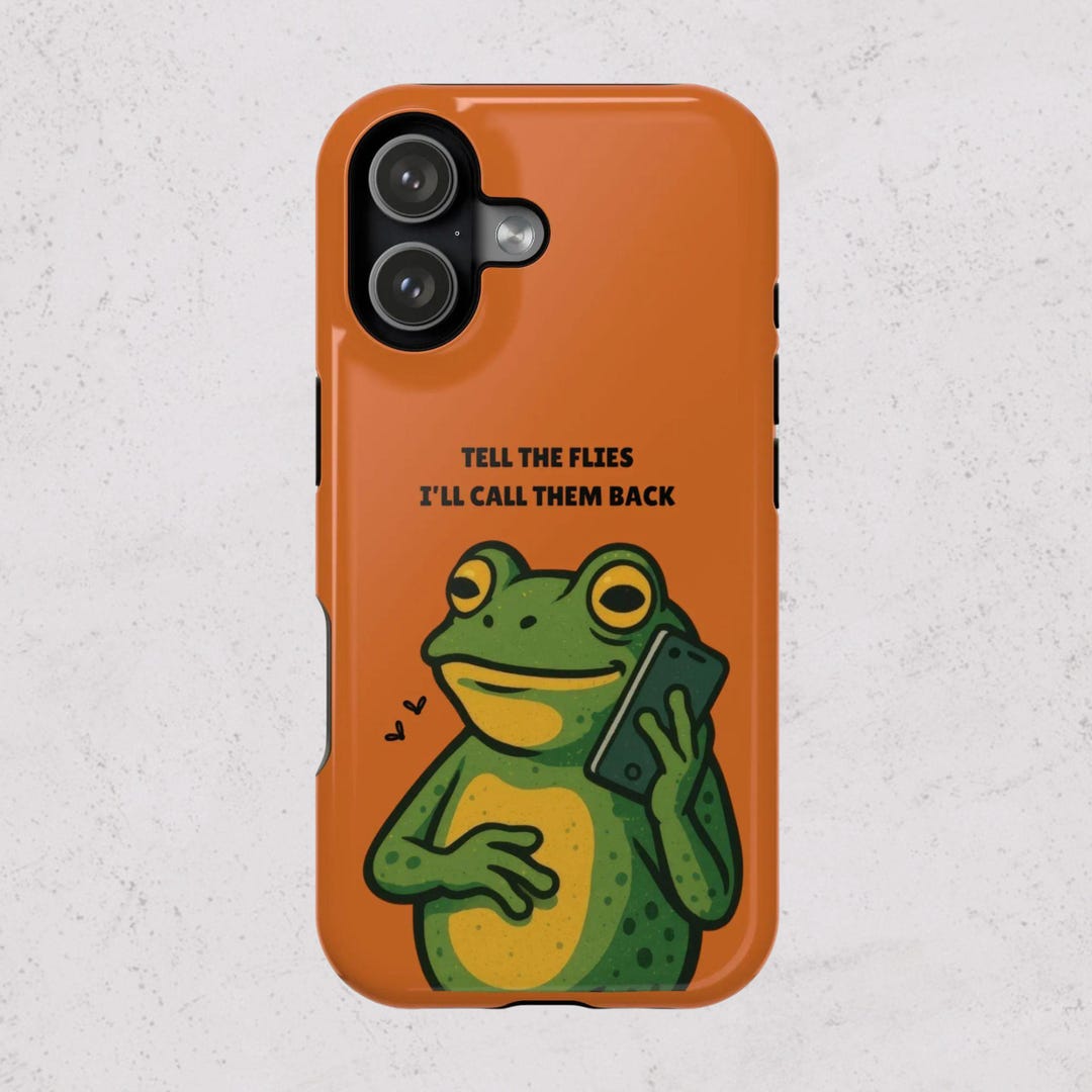Funny Frog Magsafe iPhone Cases, Frog Lover Phone Accessories ...