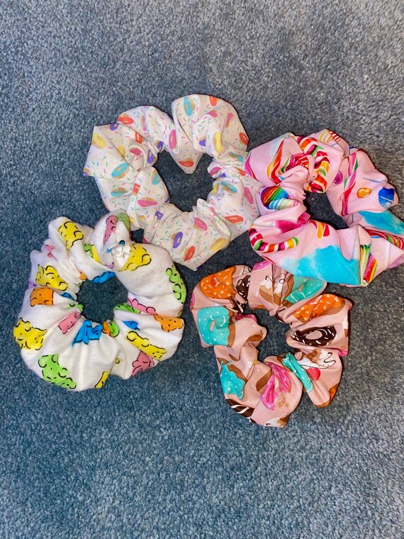 Sweets & Treats Scrunchies | Etsy